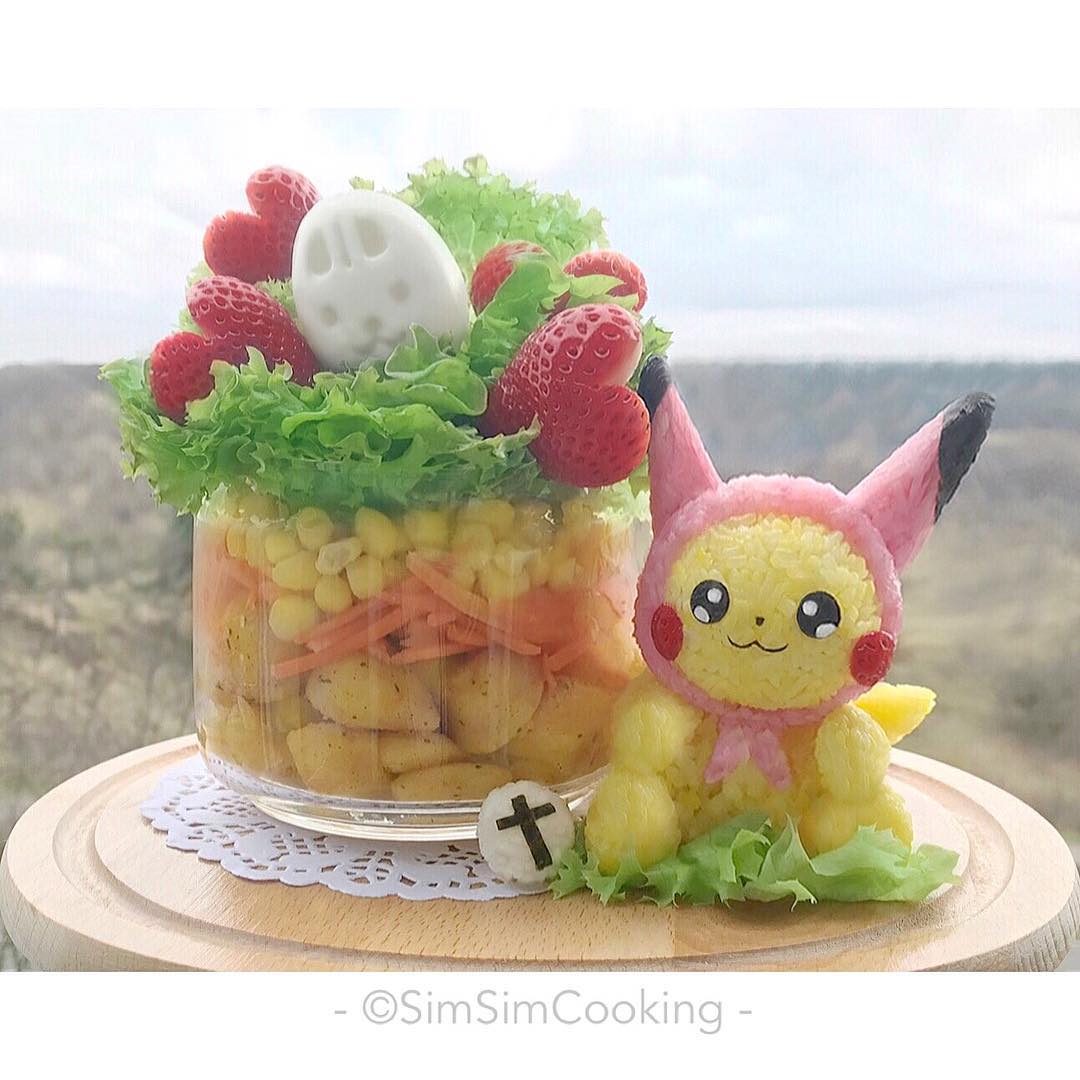 'Pokémon' Salad Jars
