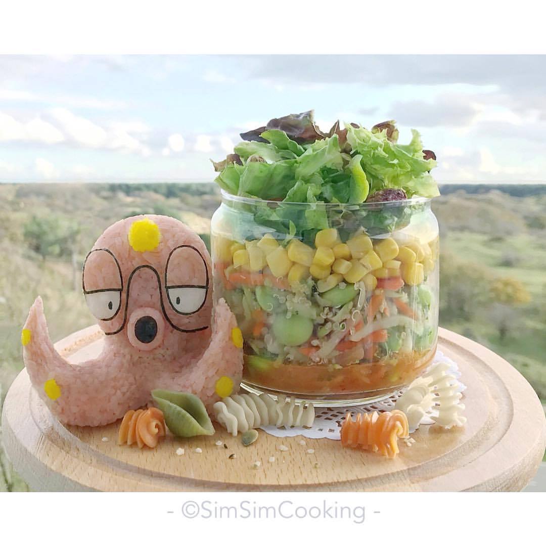 'Pokémon' Salad Jars